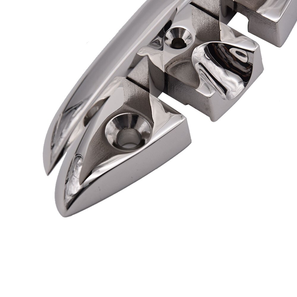 6 Inch Boat Cleat Marine Hardware Fastener Replacement Folding Polished ...
