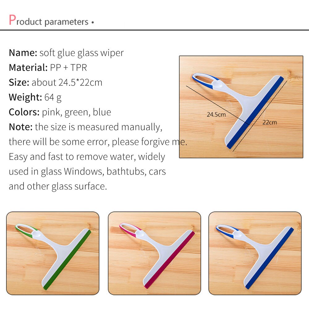 Window Squeegees Glass Cleaning Wiper Brush Eco-Fr... – Grandado