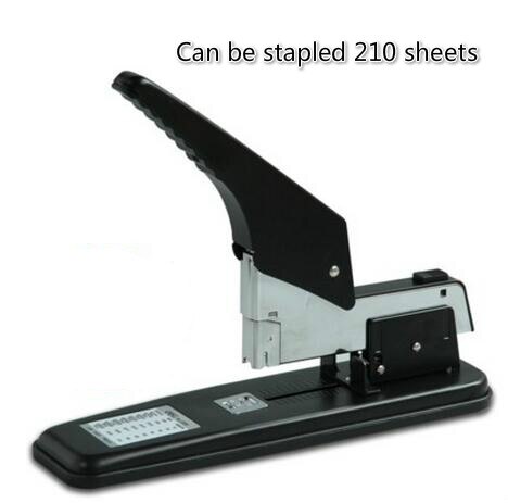 DELI Heavy duty stapler 50/80/210 sheets large arm... – Grandado