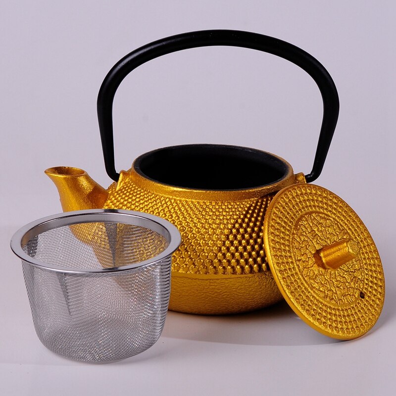Cast Iron Teapot Teapot with Filter Flower Tea Pou... – Grandado