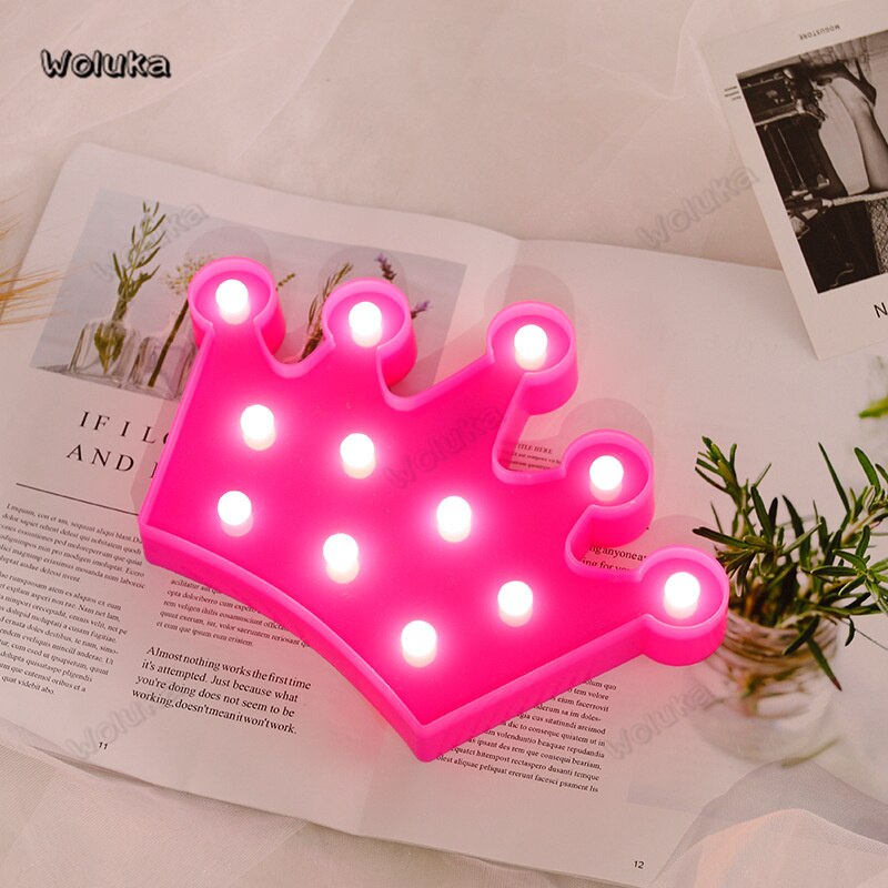 Christmas-Color-Light Crown Modeling Lamp Night Li... – Vicedeal