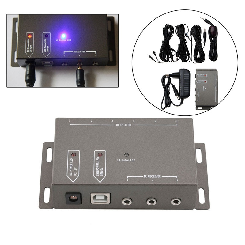 infrarot Remote Extender 6 Strahler 1 Empfänger Ve... – Vicedeal