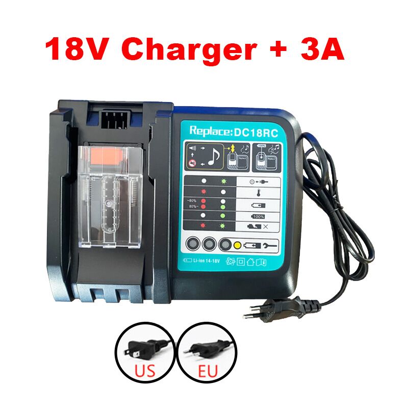 Original BL1860 Rechargeable Battery 18 V 6000mAh ... – Vicedeal
