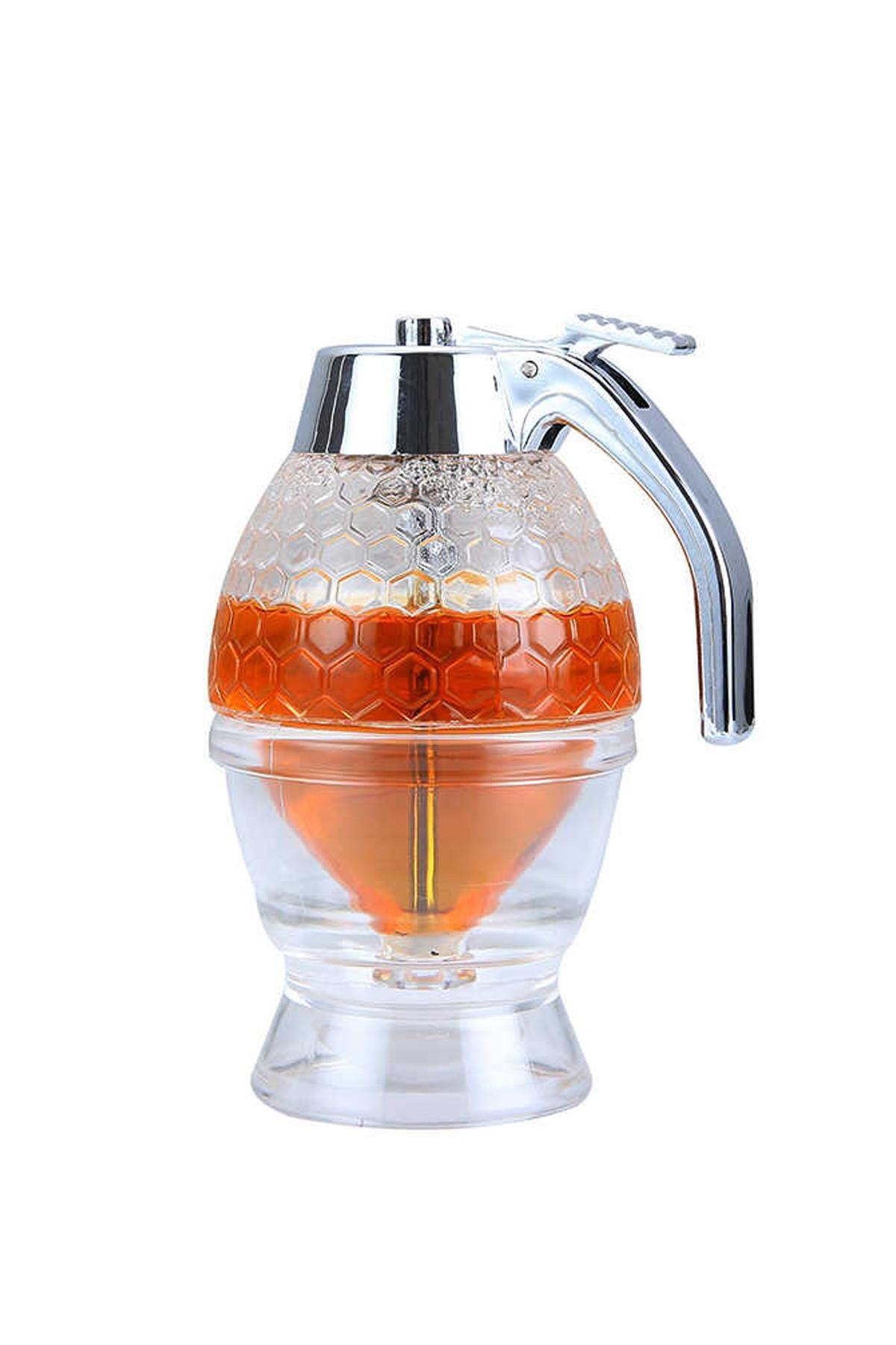 Balmatik Dispenser Glass Honey Jar Pump with the T... – Grandado