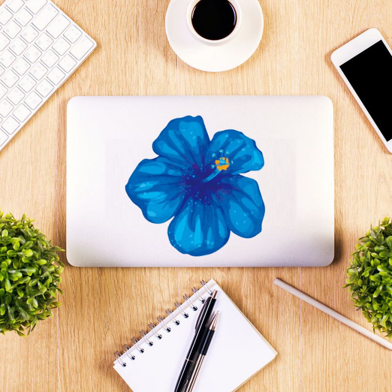 Wall Sticker PVC Flower Car Sticker Notebook Stick... – Vicedeal