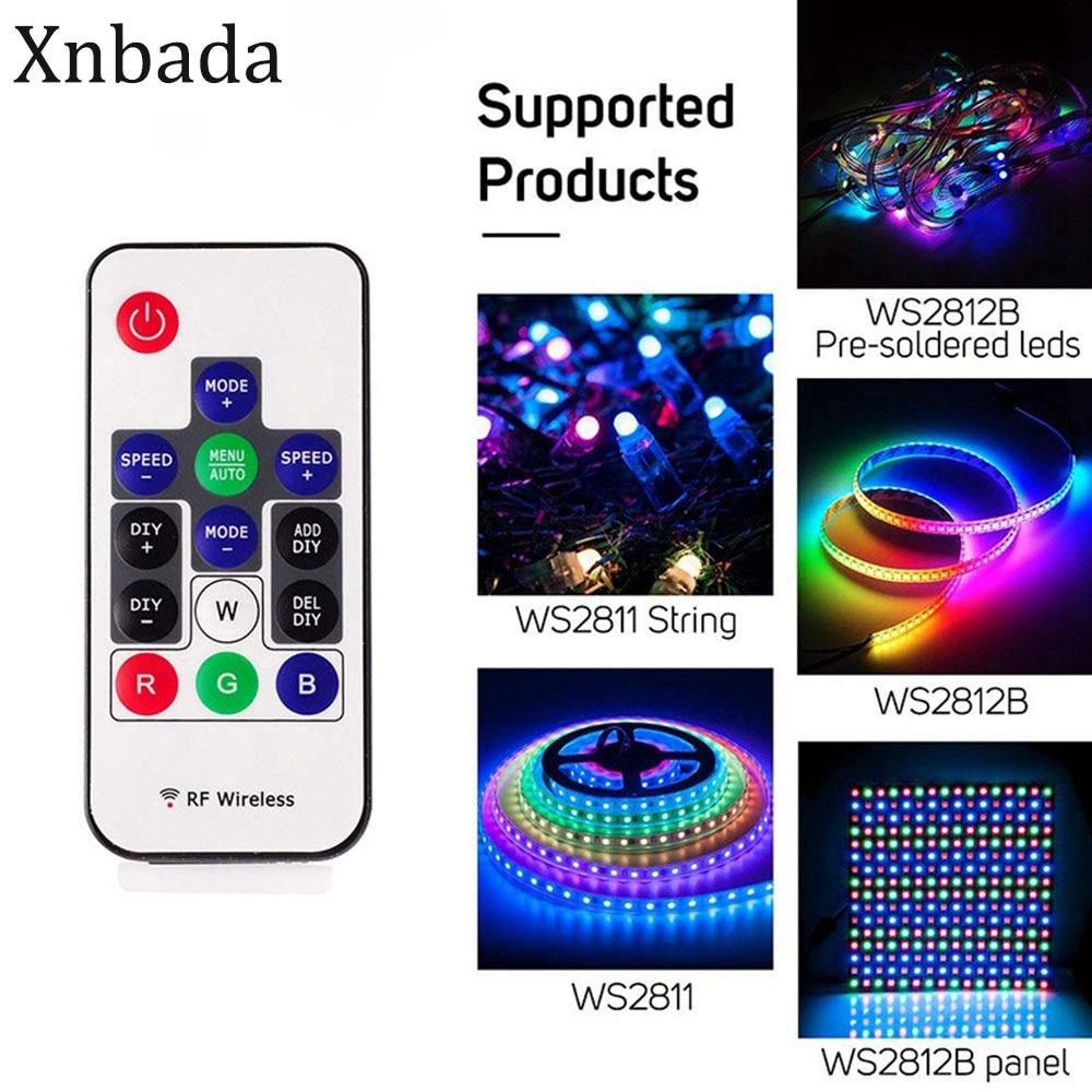 Led strip light ws2812b ws2811 rgb led controller... – Grandado