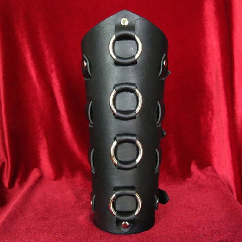 Motorcycle Gothic Woven O Rings Bracer Vambrace Go... – Grandado