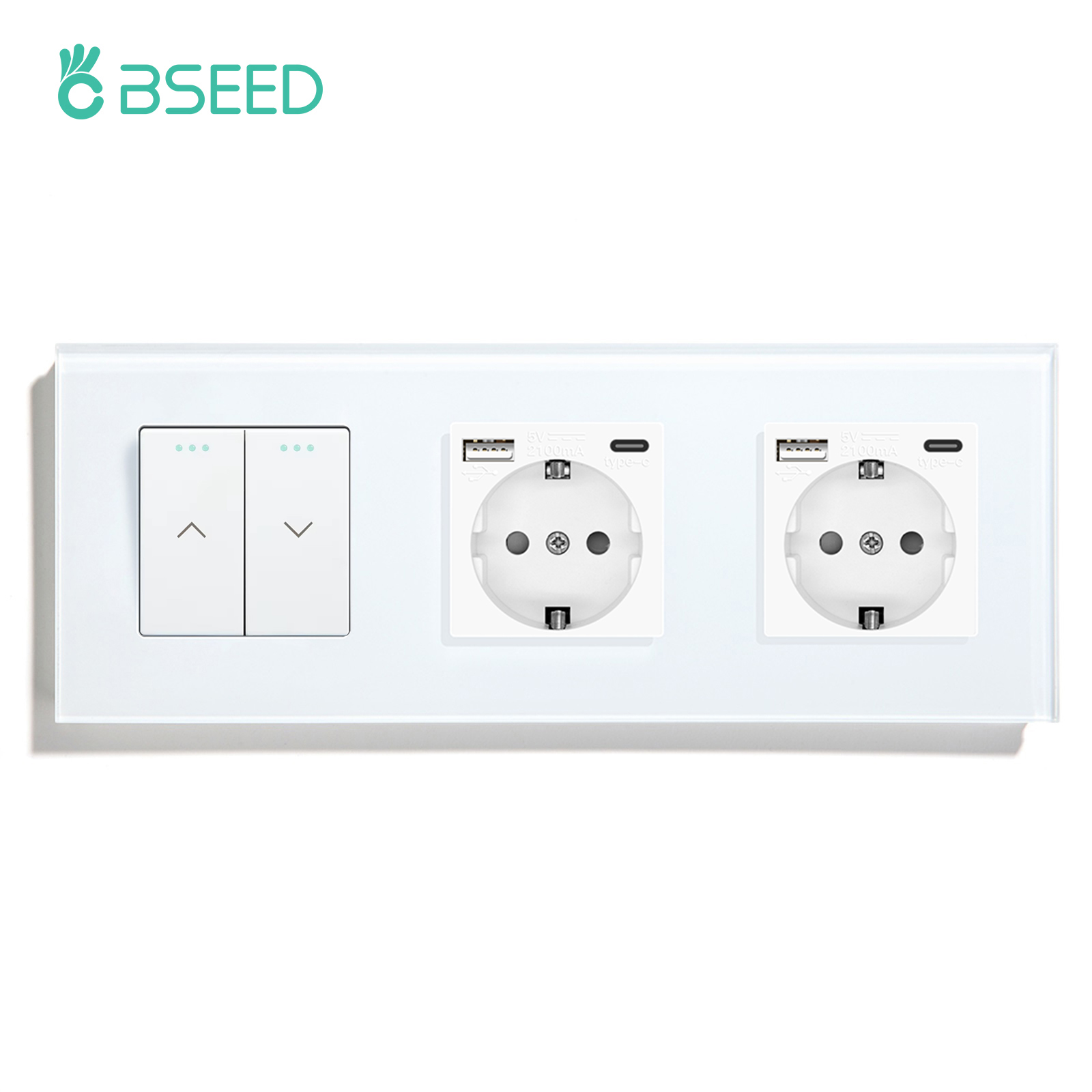 Bseed mekaniske gardinbrytere med 1/2/3- gangs lys... – Vicedeal