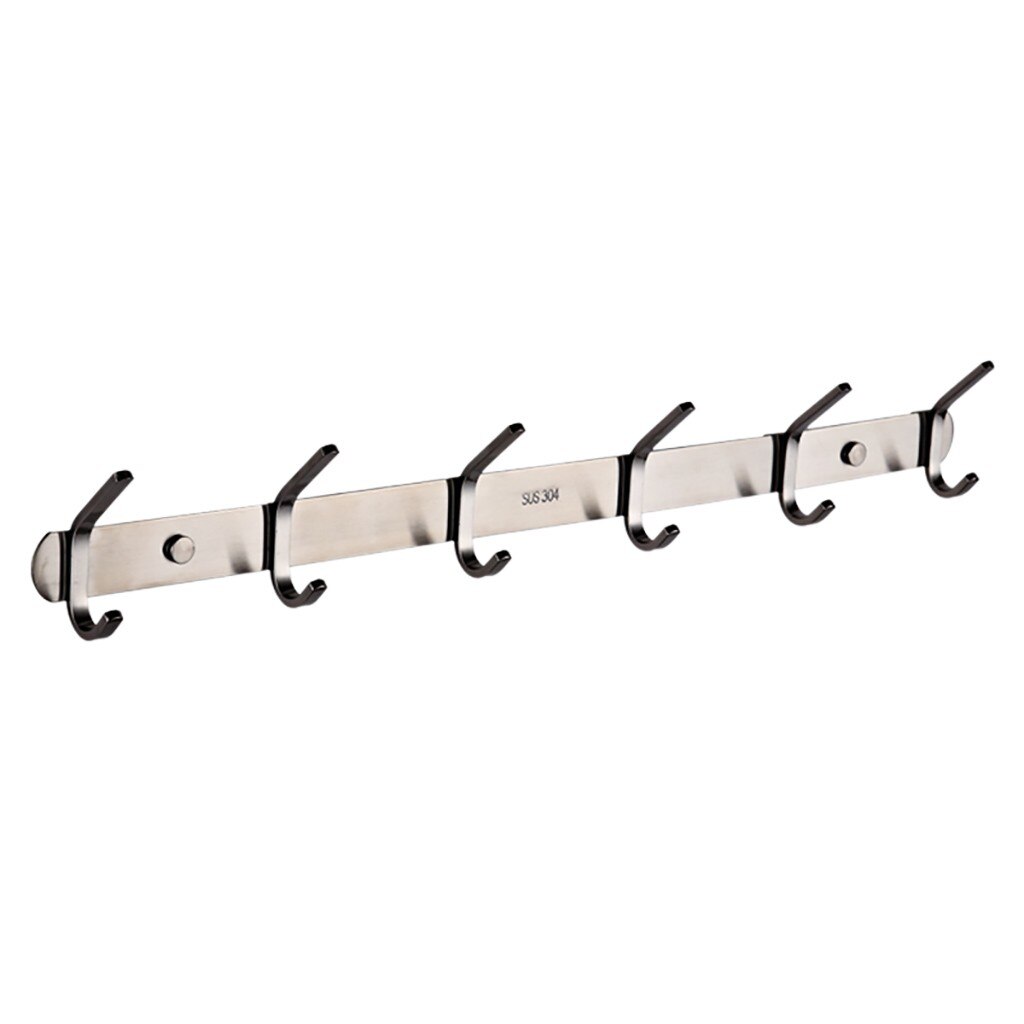Wall Mount Roestvrij Stalen Haak Rack Rail Haak Ra... – Vicedeal