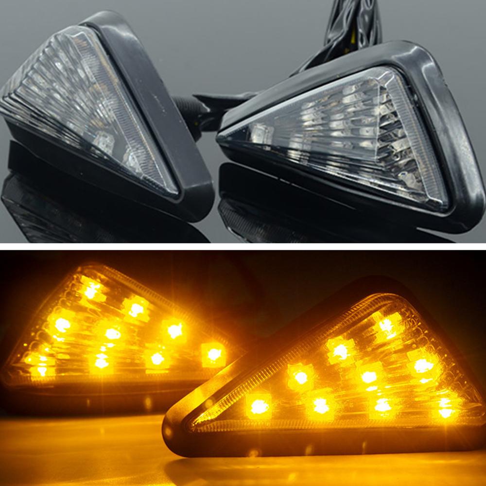 2 stk 10mm universell motorsykkel ledet blinklys l... – Grandado