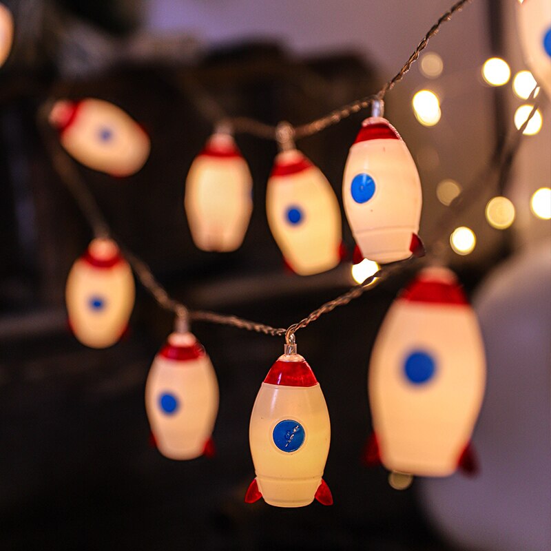 Rocket Fairy Lights String Led Garland Lamp Chain ... – Vicedeal