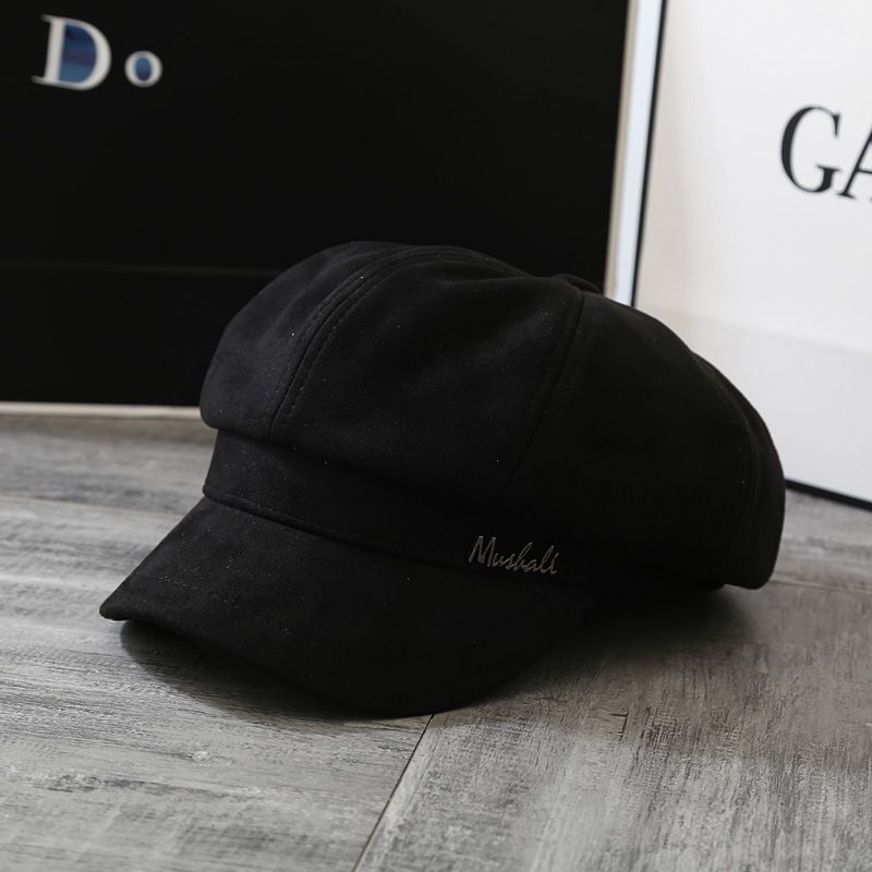 Women Classic Suede Cabbie Painter Hat Gatsby Ivy ... – Grandado