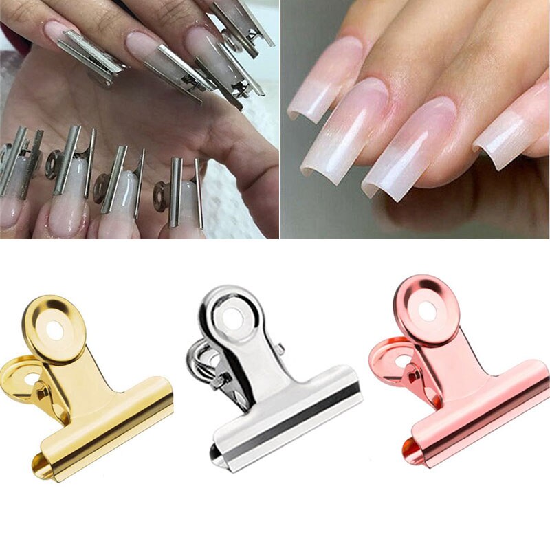 Russian C Curve Nail Extension Clip French Acrylic... – Grandado