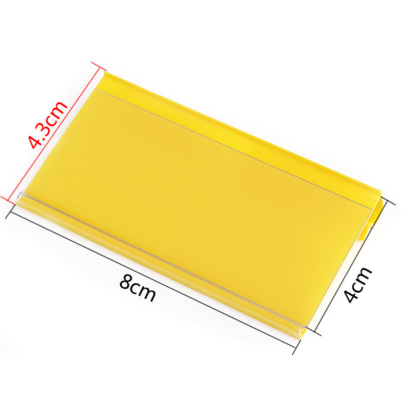 10PC Supermarket Shelf Card Labeling Strips Price ... – Vicedeal