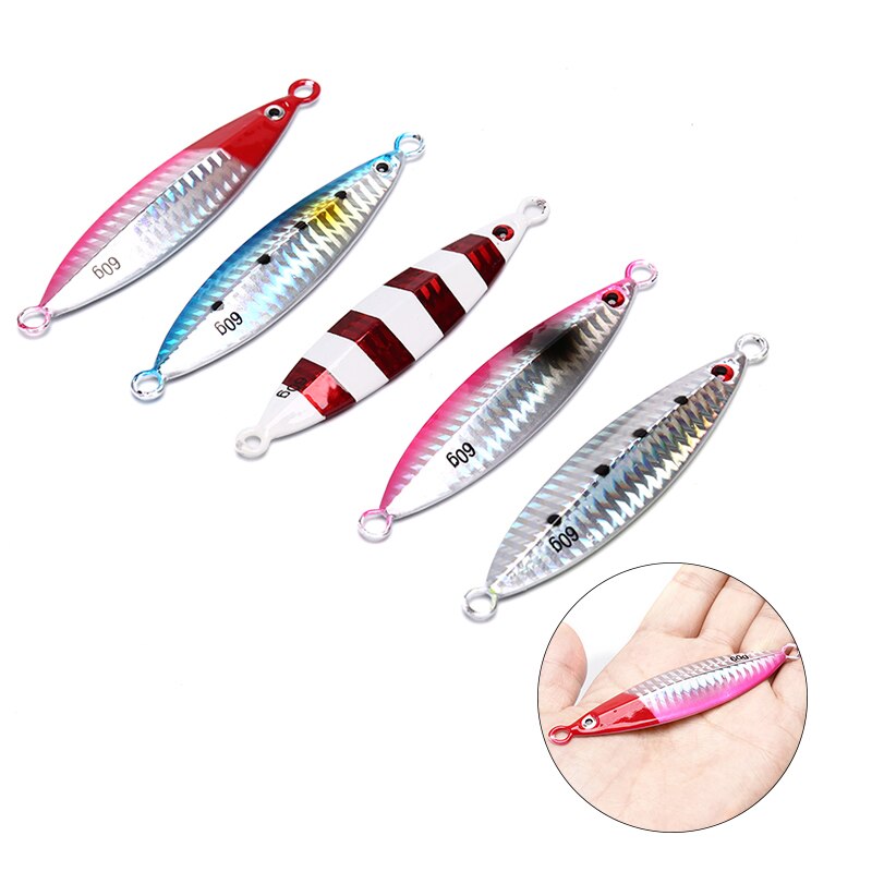 60g Fishing Spoon Iron Plate Sinking Slow jig Shak... – Grandado