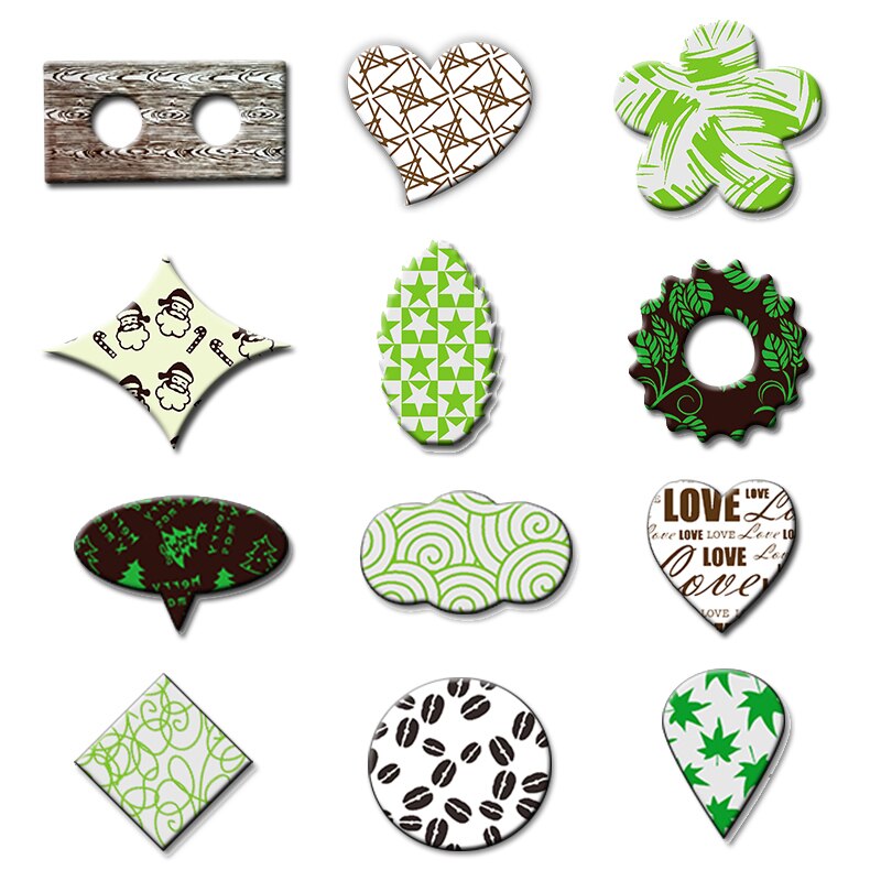 5/10/15Pcs Mix Chocolate Transfer Sheet Printing S... – Grandado
