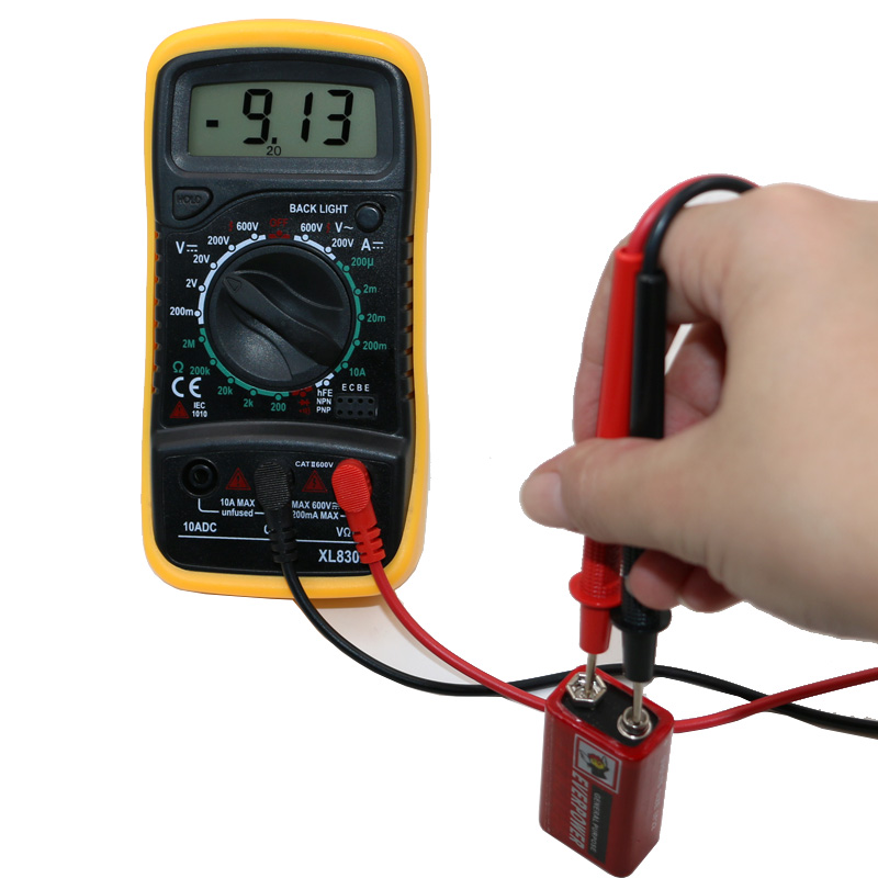 Portable Digital Multimeter Backlight AC/DC Ammete... – Grandado
