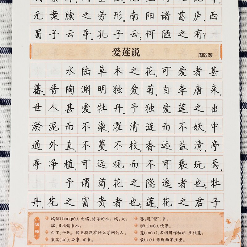 Chinese Writing Copybook for Junior High School St... – Vicedeal