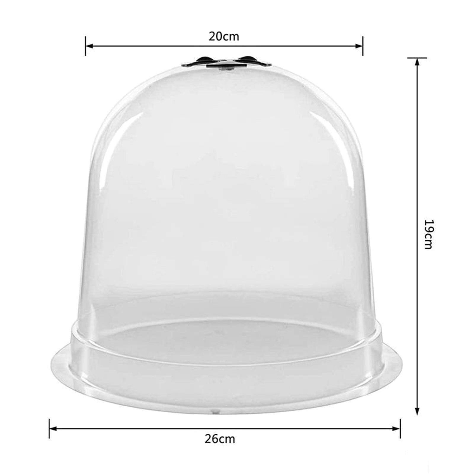 6pcs Cloche Dome Reusable Plastic Plant Bell Prote... – Vicedeal