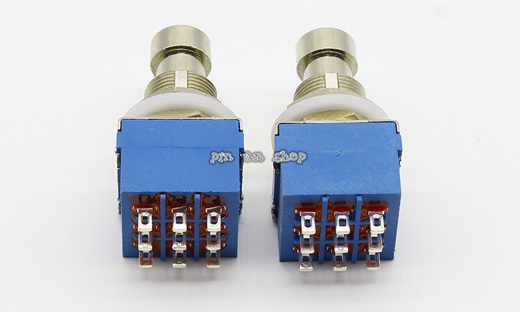 9-pin 3PDT Gitaar Effecten Pedaal Box Stomp Foot M... – Vicedeal