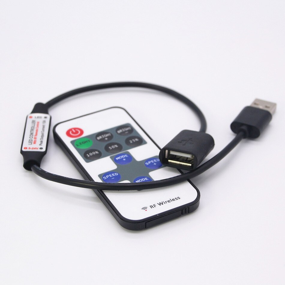 ARILUX DC5-24V 11 Keys Mini USB RF Draadloze Dimme... – Vicedeal