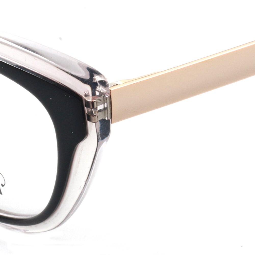 Women cateye Eyeglass Frames for women round aceta... – Vicedeal