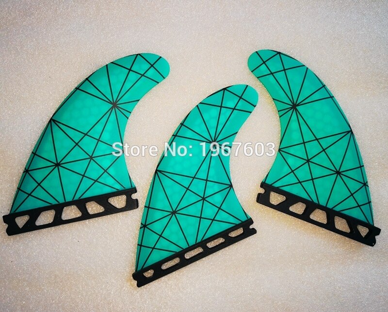 Future FS II Surf Fins G5 M Light Blue Tri Set Sur... – Vicedeal