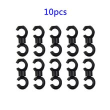 10pcs MTB Bicycle S Shaped Hook Clips Rotating Bik... – Grandado