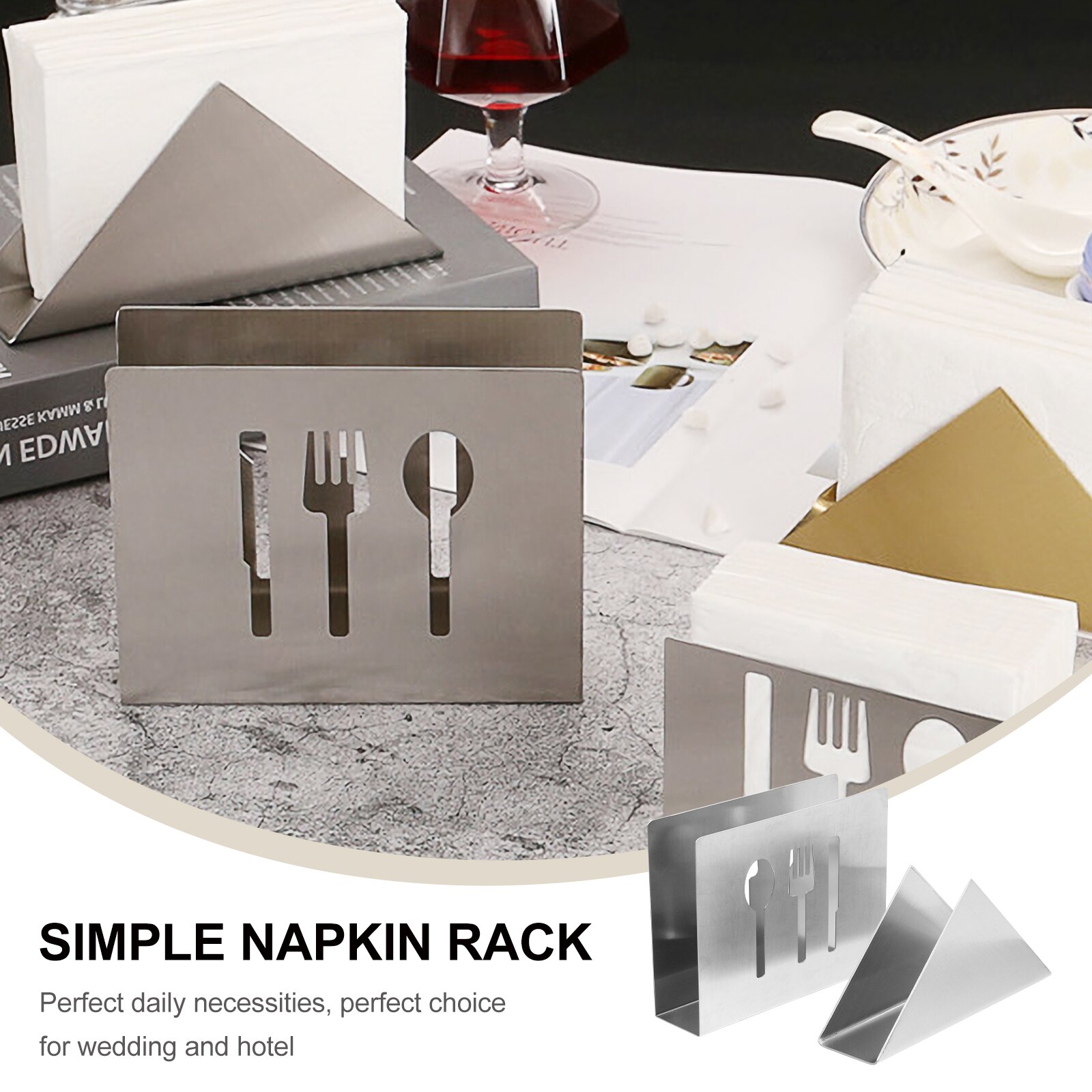 2 Stuks Servet Houder Delicate Tissue Dispenser Se... – Grandado