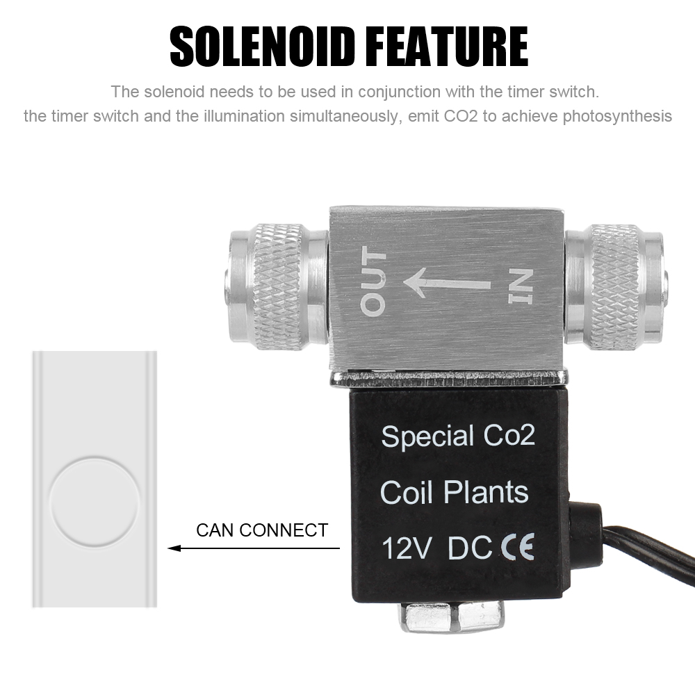 Électrovanne magnétique 12V DC pour Aquarium, régu... – Grandado