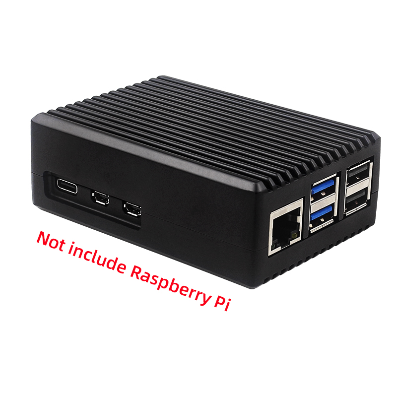 Raspberry Pi 5 aluminium behuizing Passieve koelin... – Vicedeal