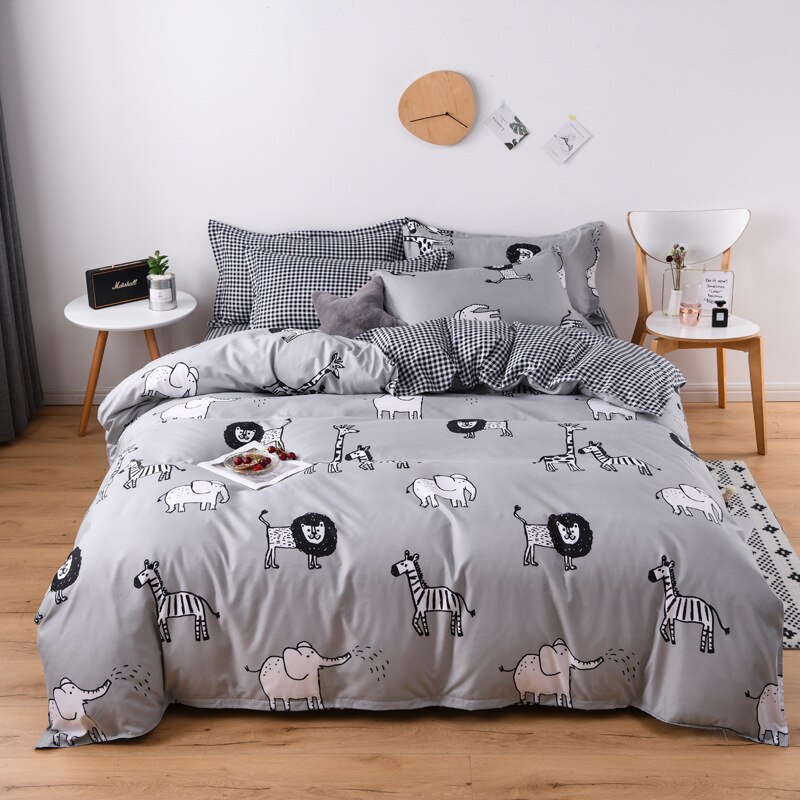 Cartoon Children Bed Linens Set Soft Comfortable S... – Vicedeal