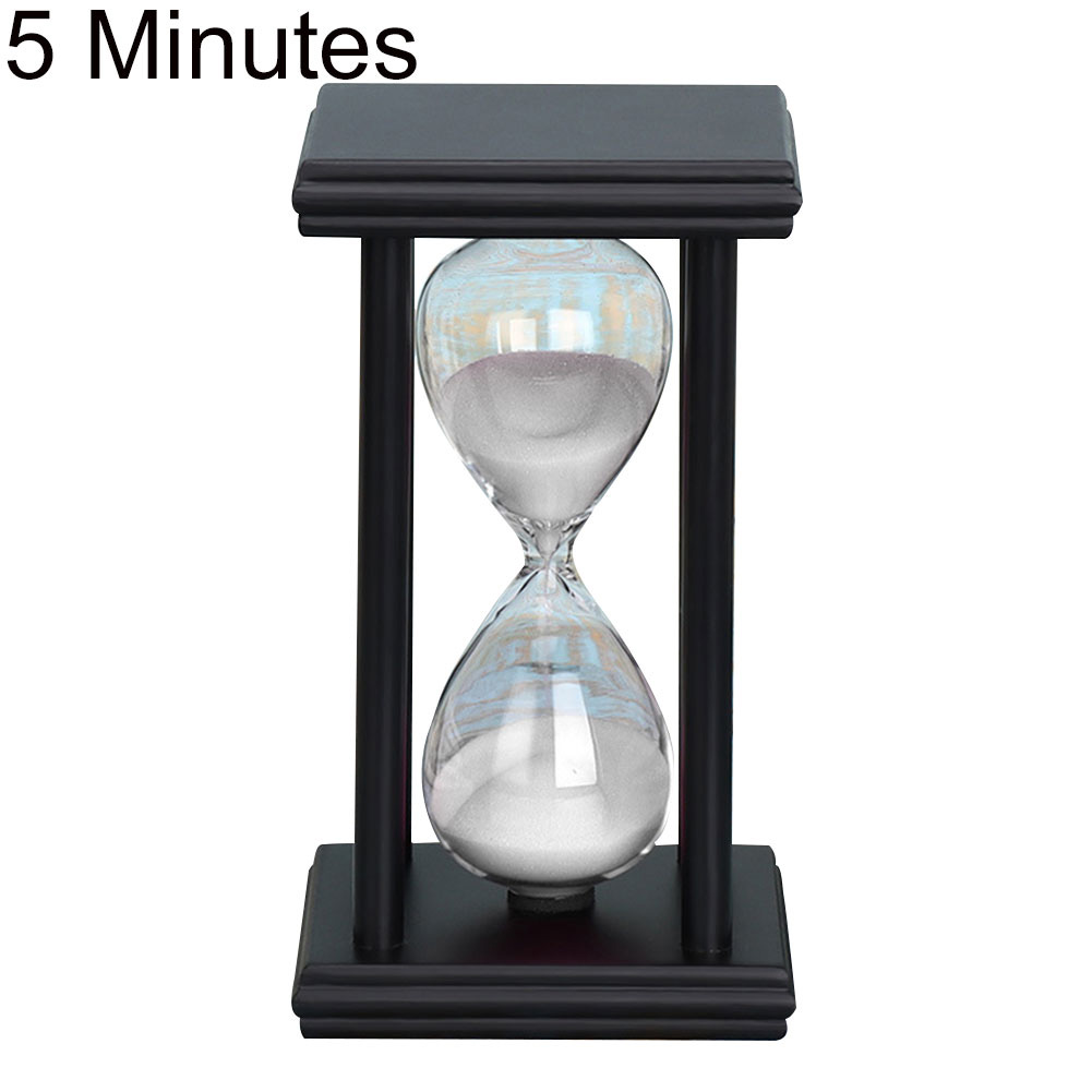 5/15/30 min træsandglas sand timeglas sand ur sand... – Grandado