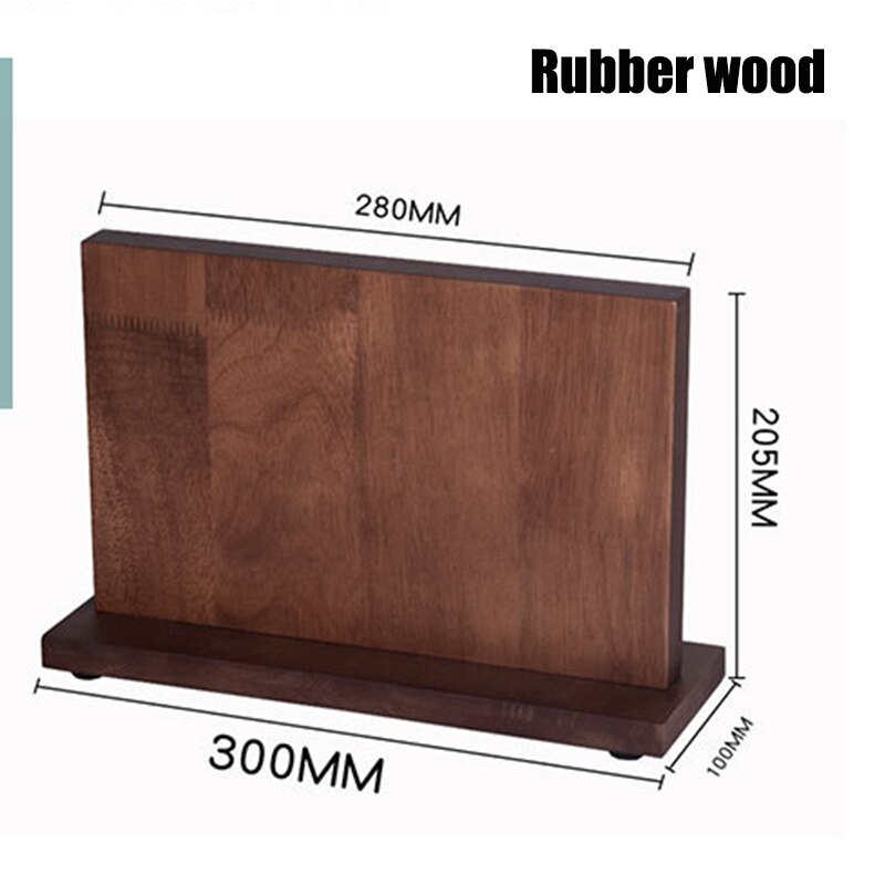 Magnetische Messenblok (Natuurlijke Hout) Mes Orga... – Vicedeal