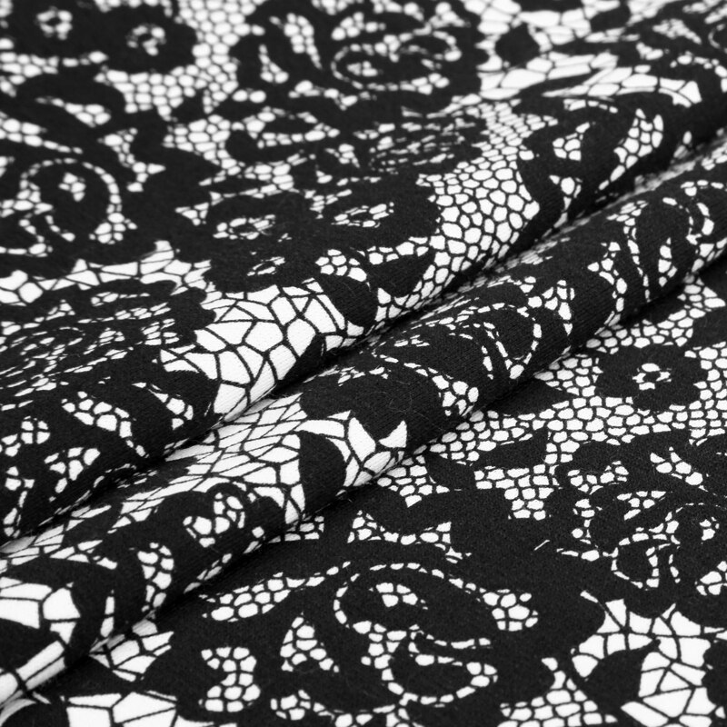 Super Milan lace spring and summer black and white... – Vicedeal