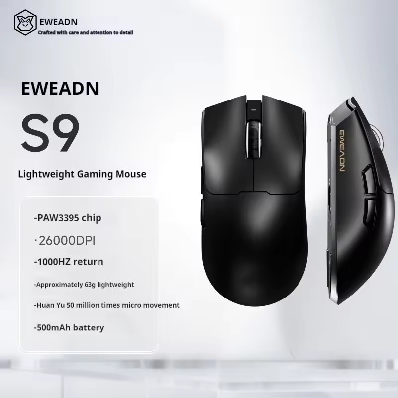 Eweadn s9 trådløs gamingmus med paw 3950/3395- se... – Grandado