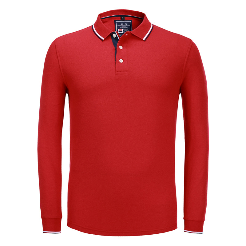 Mannen Lange Mouwen Herfst shirt Mannen Katoen Rev... – Grandado