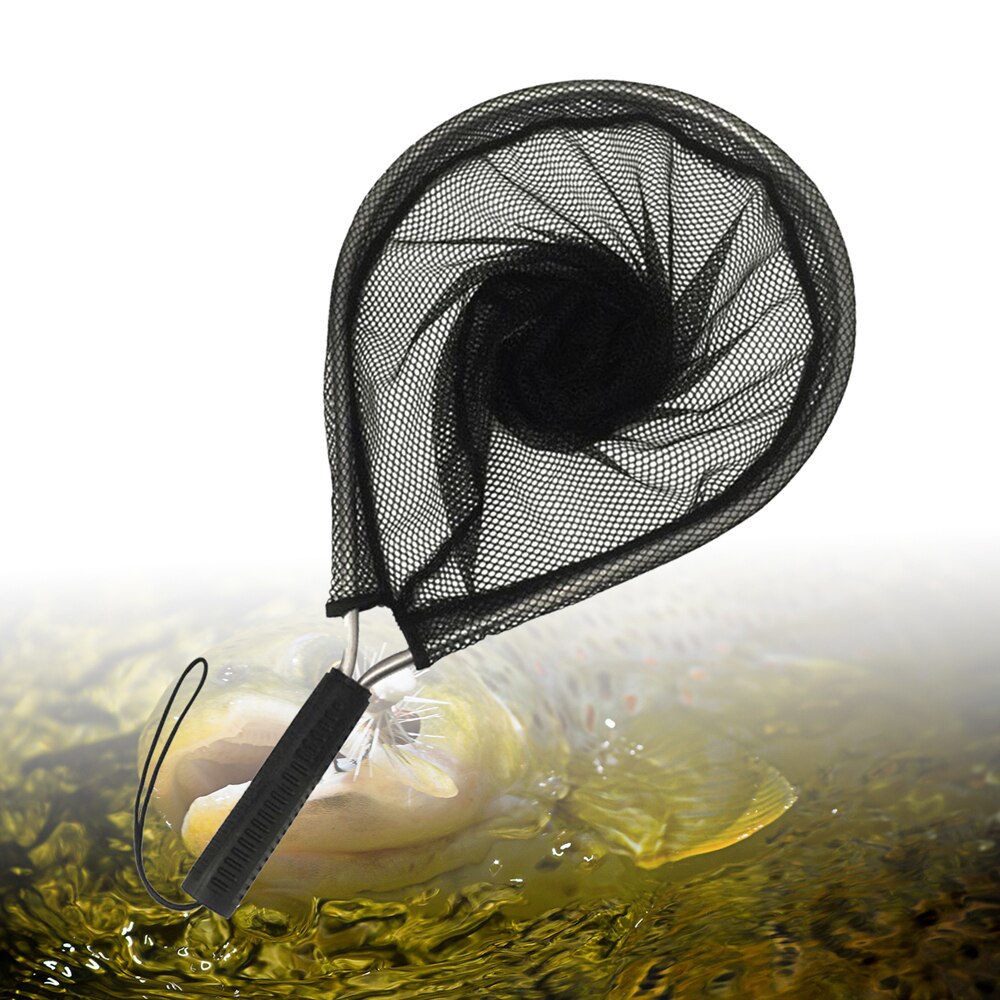 ICERIO Aluminum Fly Fishing Landing Nets Nylon Kno... – Grandado