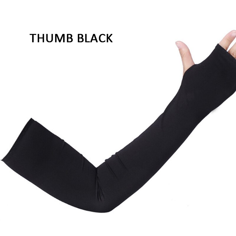 Arm Warmers Thumb Ice Sleeve Summer Thumb Sleeves ... – Grandado