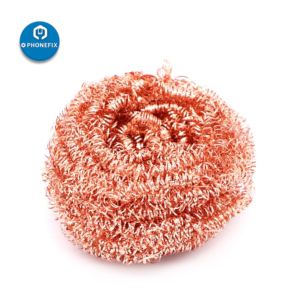 Lead-Free Solder Iron Tip Cleaner Wire Ball Smokel... – Vicedeal