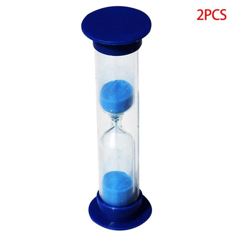 2 Pieces 2 Minute Sandglass Colorful Small Hourgla... – Vicedeal