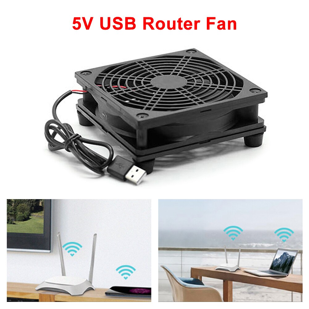 12cm 5V USB TV Set-Top Box Router Cooling Fan Cool... – Vicedeal