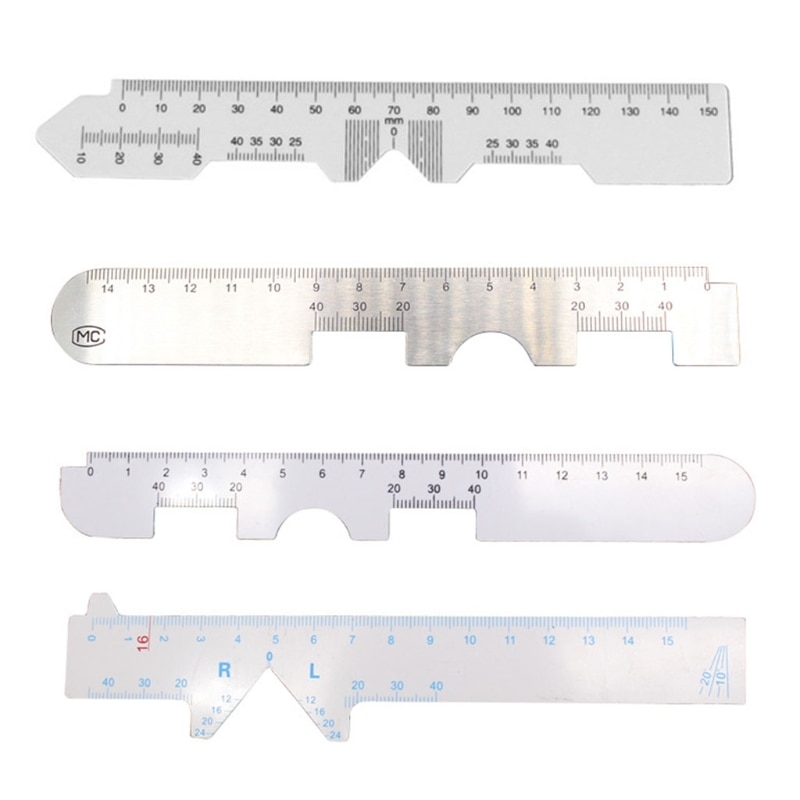 4 Pack PD Ruler Optical Vernier Pupilary Ruler Dis... – Grandado