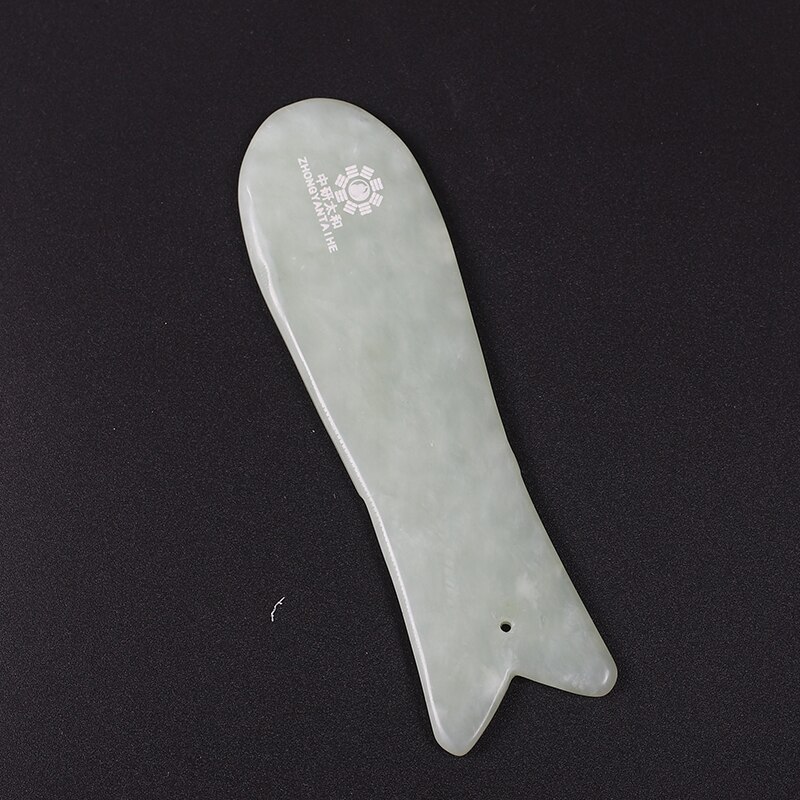 Fish shape Jade Guasha Board Massage Guasha Board ... – Vicedeal