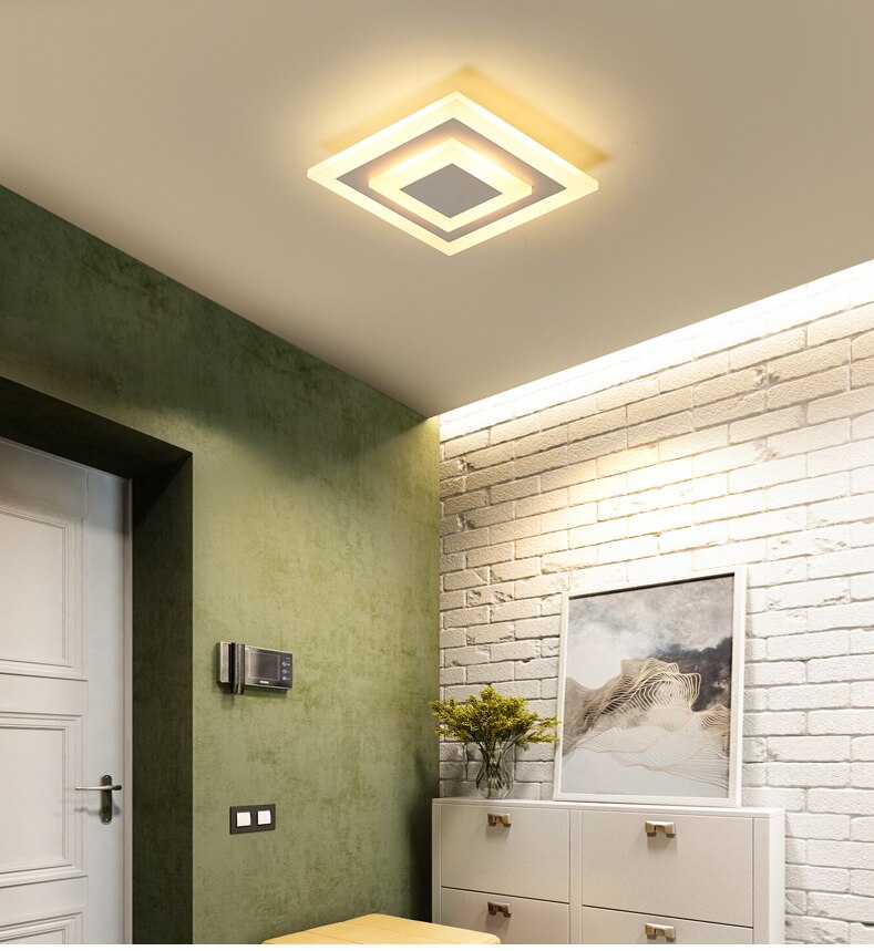 Armatuur Moderne Led Kroonluchter Gang Indoor Verl... – Grandado