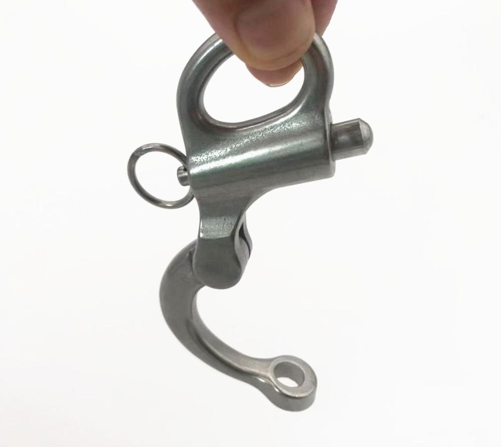 Stainless Steel Fixed Snap Shackle with Round Ring... – Grandado