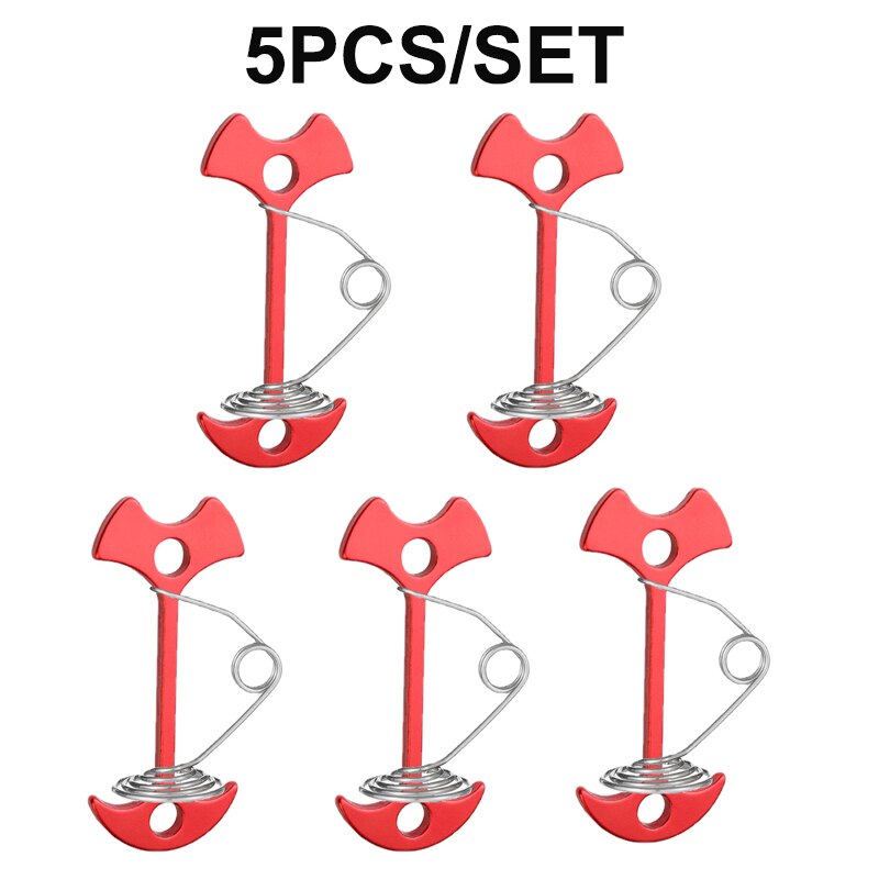 5/10Pcs Spiraal Vormige Tent Lente Touw Gesp Verst... – Grandado