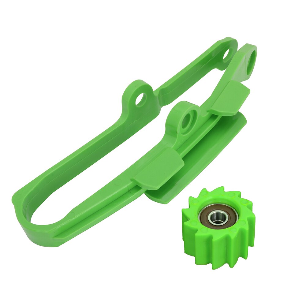 Motorcycle Green Chain Slider Guide Swingarm Rolle... – Grandado