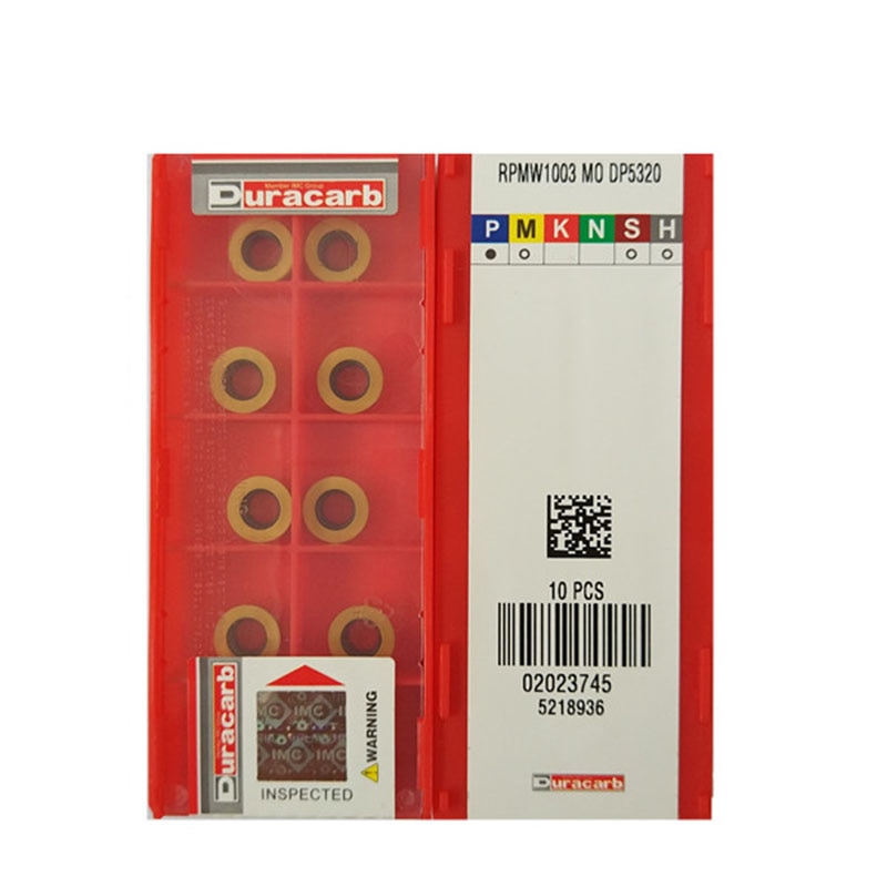 Cutting tool R5 R6 round inserts RPMW1003MO RPMT12... – Vicedeal
