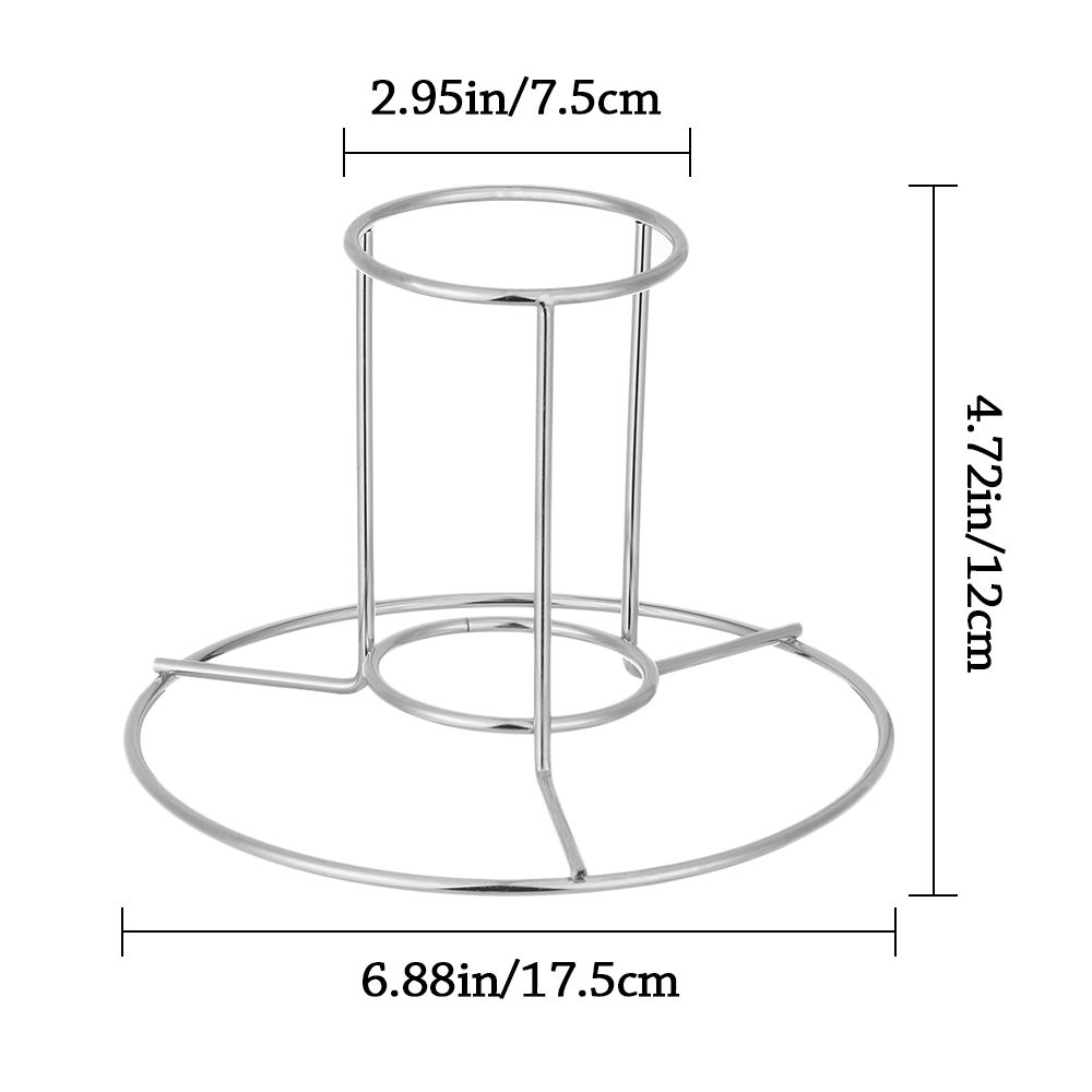 Practical Oven BBQ Silver Chicken Roaster Rack Bee... – Vicedeal